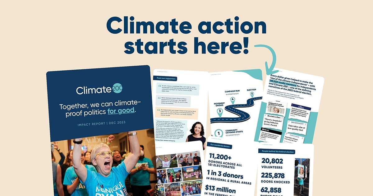 Impact Report 2023 (success) | Climate 200